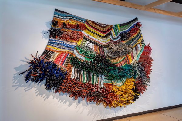 Michelle Stitzlein transformeert afval in wandvullende installaties en ...